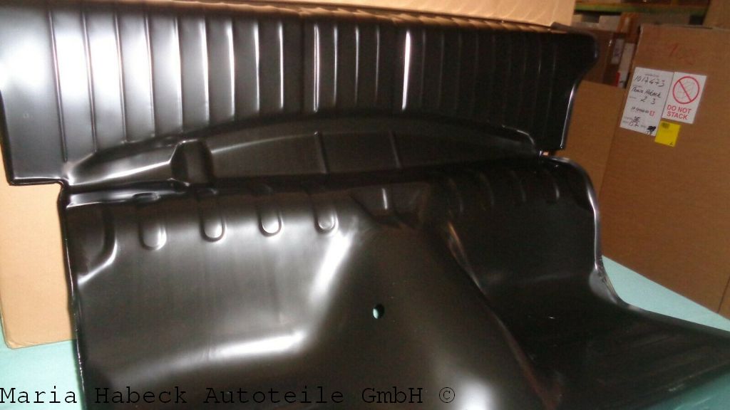 JP Seat well with rear wall and heel plate year 65-71 591167 | 911-81-5917