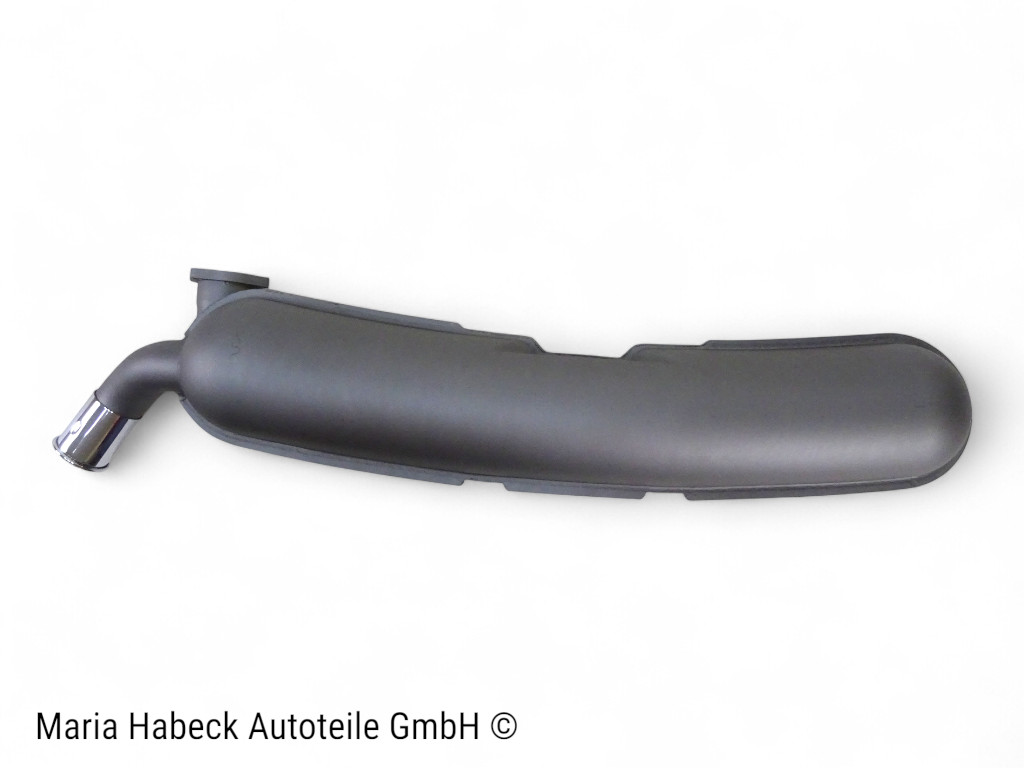 JP Rear silencer gray with TÜV for Porsche 911 1974-89 93011104300 ...