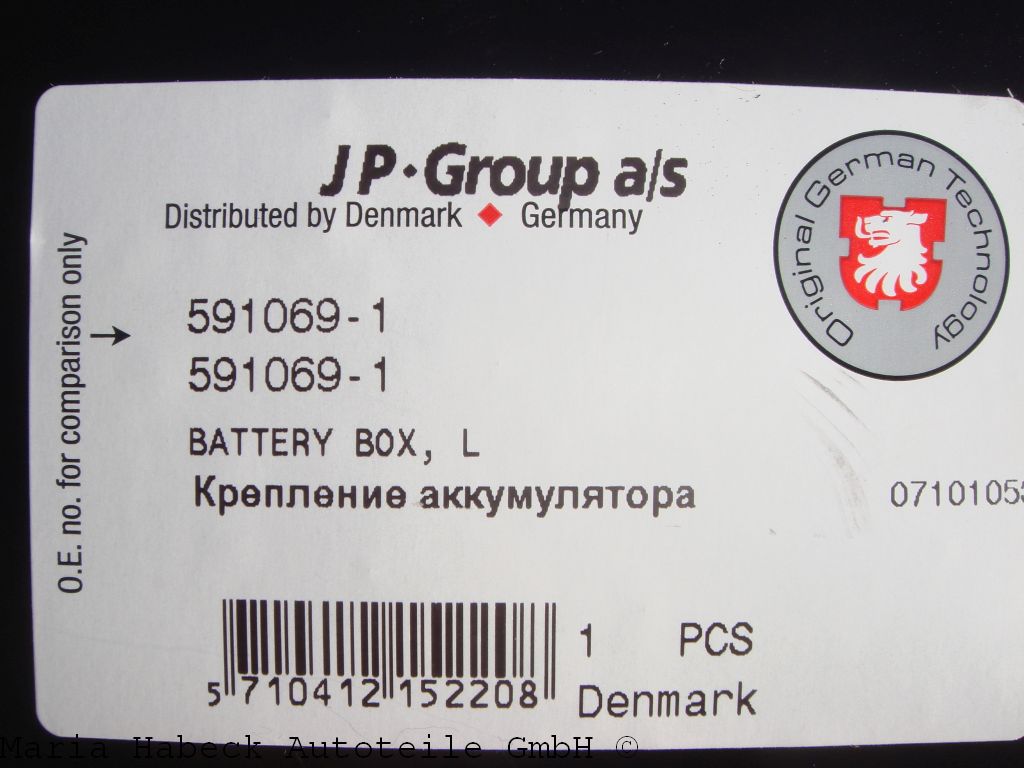 Battery box left 69-73 591069-1 | 911-81-0009