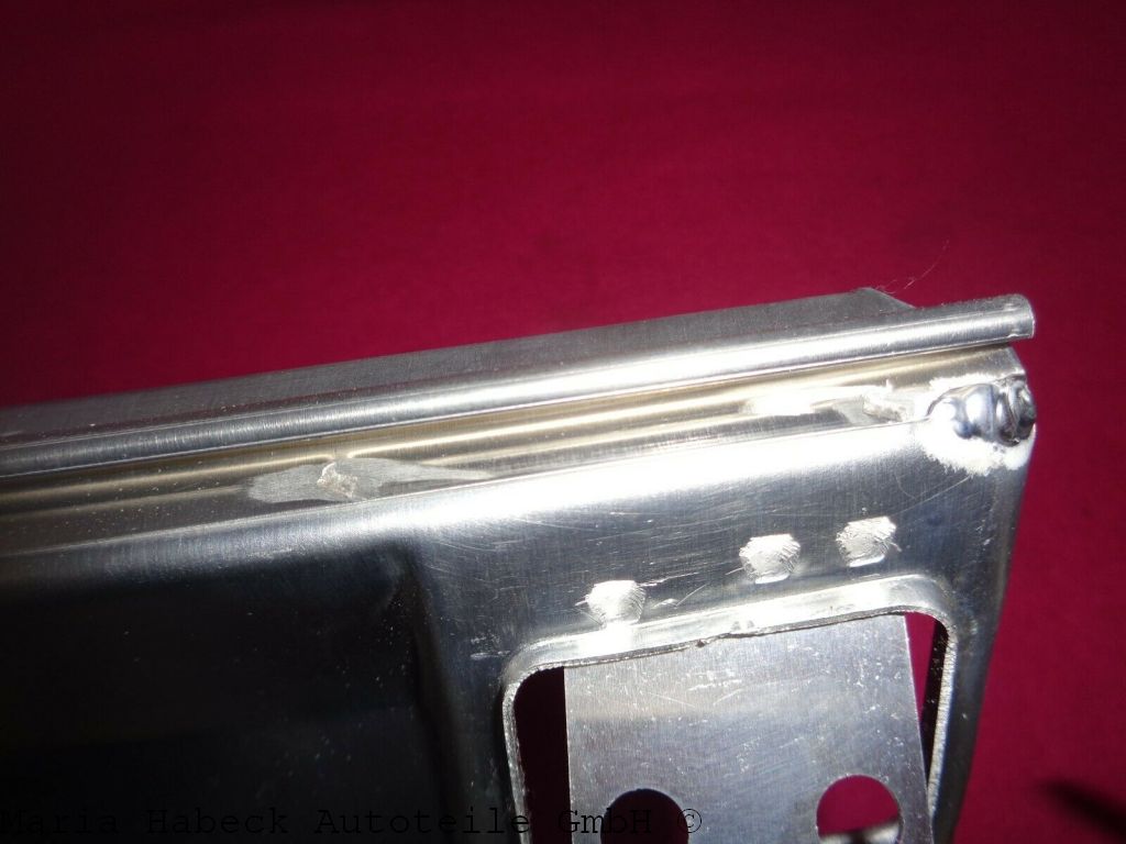 JP Center Licence Plate Panel Alu year 65-73 591095 ALU | 911-81-0031A