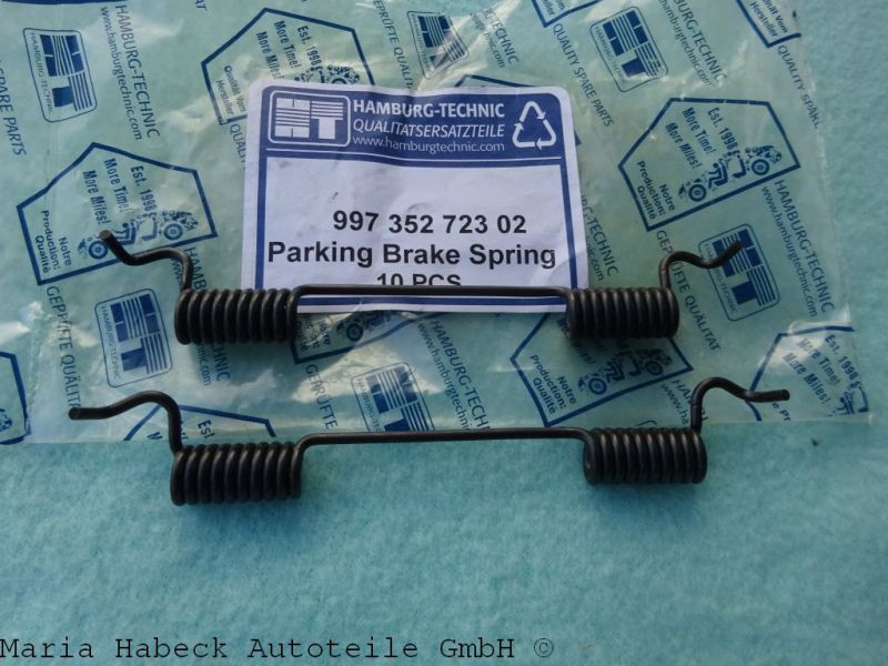 HT Handbremse Zugfeder SET 987 987C 997 Turbo 997 352 723 02 | 997-66-0238S