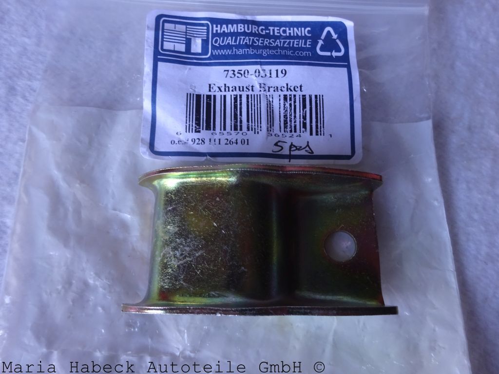 HT hook for front silencer / rear silencer Porsche 928 92811126401 ...