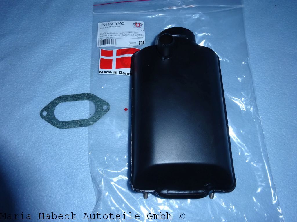 JP oil filler tank / breather stainless steel Porsche 356 B/C ...