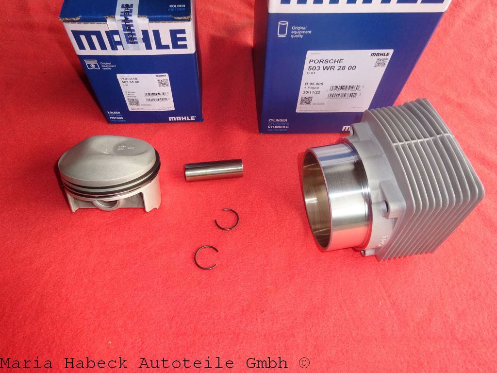 Mahle Kolben und Zylinder Porsche 911 3,2 Carrera 231 PS 5035592 ...